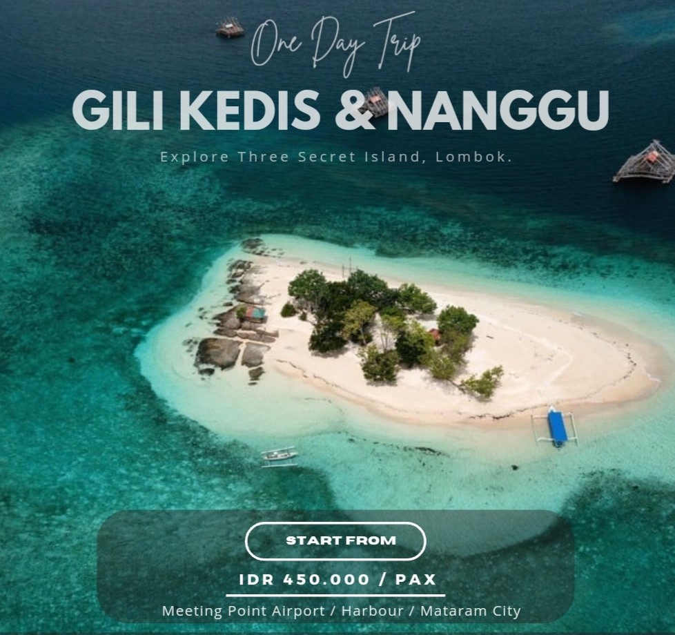 One Day Trip Explore Gili Kedis & Gili Nanggu | Destinesia